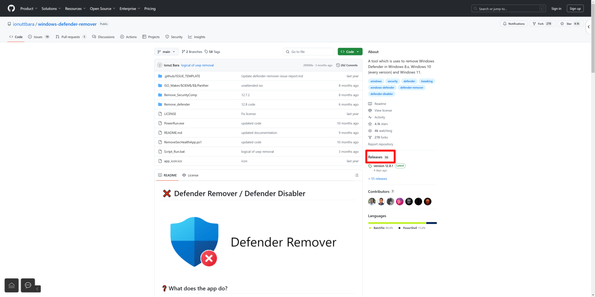 【win10・win11用Defender削除】WindowsDefenderを無効化ではなく削除する方法[ソフト編] | やすぷ～のメモ